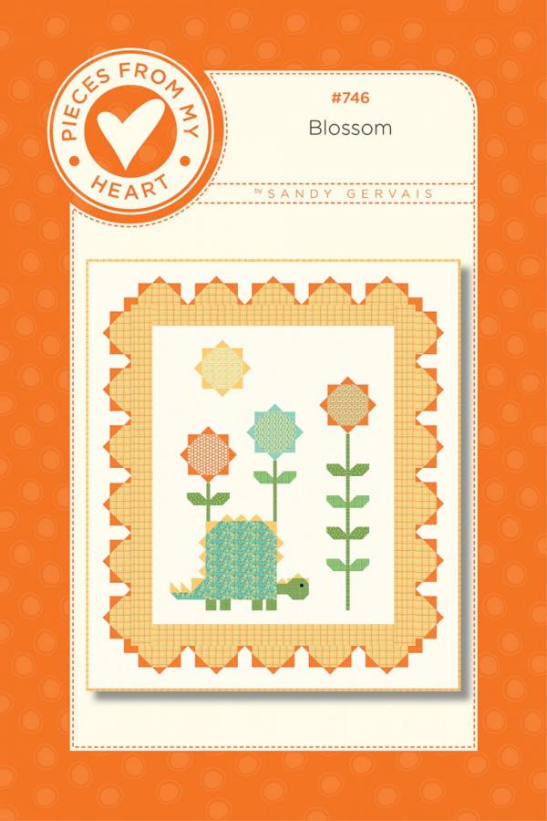 Blossom Quilt Pattern - Quilting with Marianne