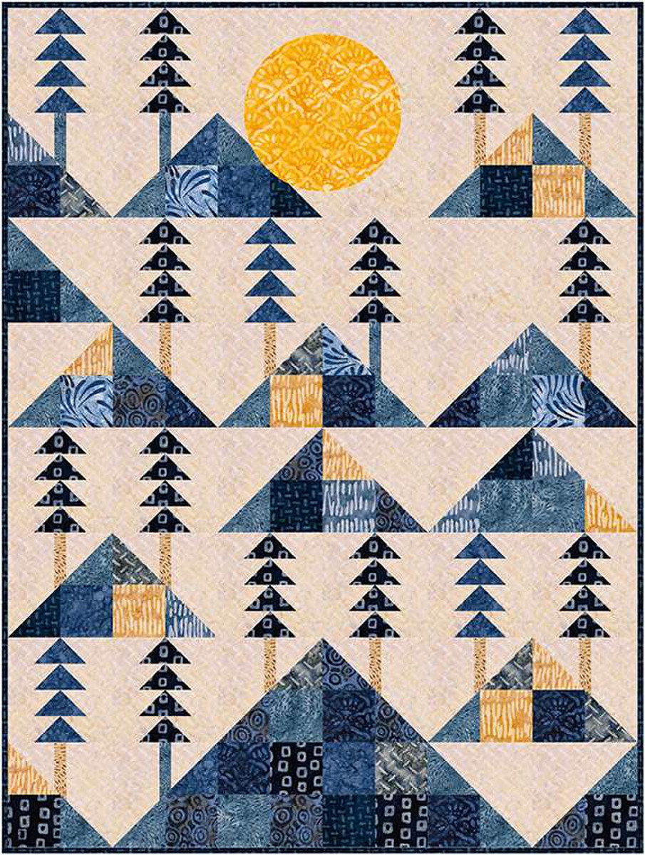 Mountain Lodge Quilt Pattern - Quilting with Marianne