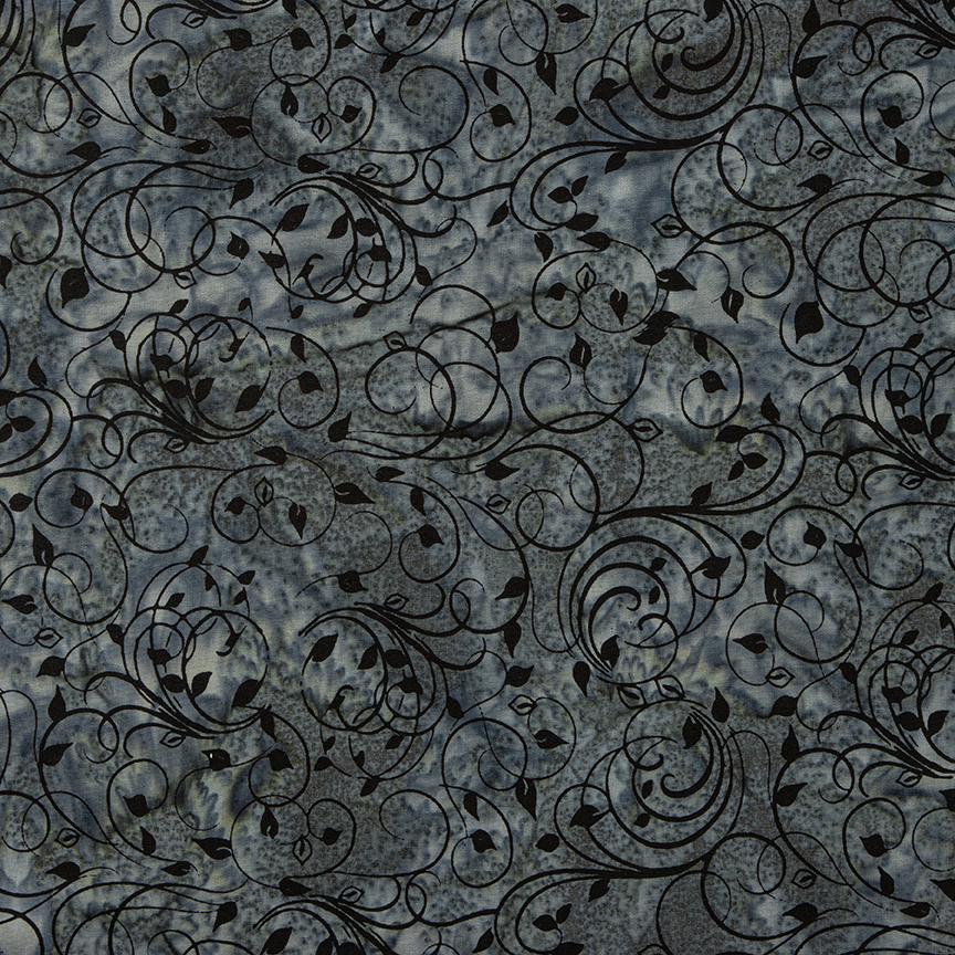 Batiks Achromatic Dance BT23041-153 Harbor Gray - Quilting with Marianne