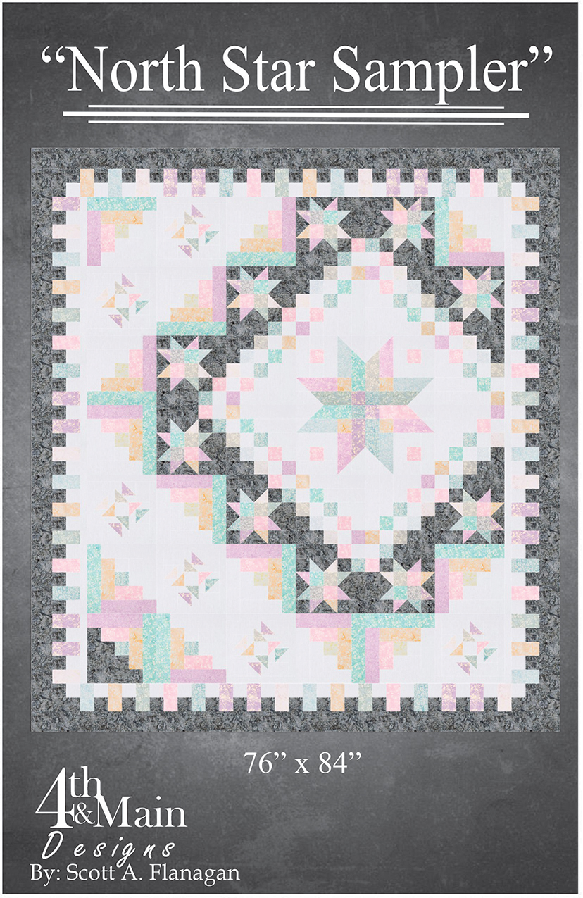 North Star Sampler Quilt Pattern - Quilting with Marianne