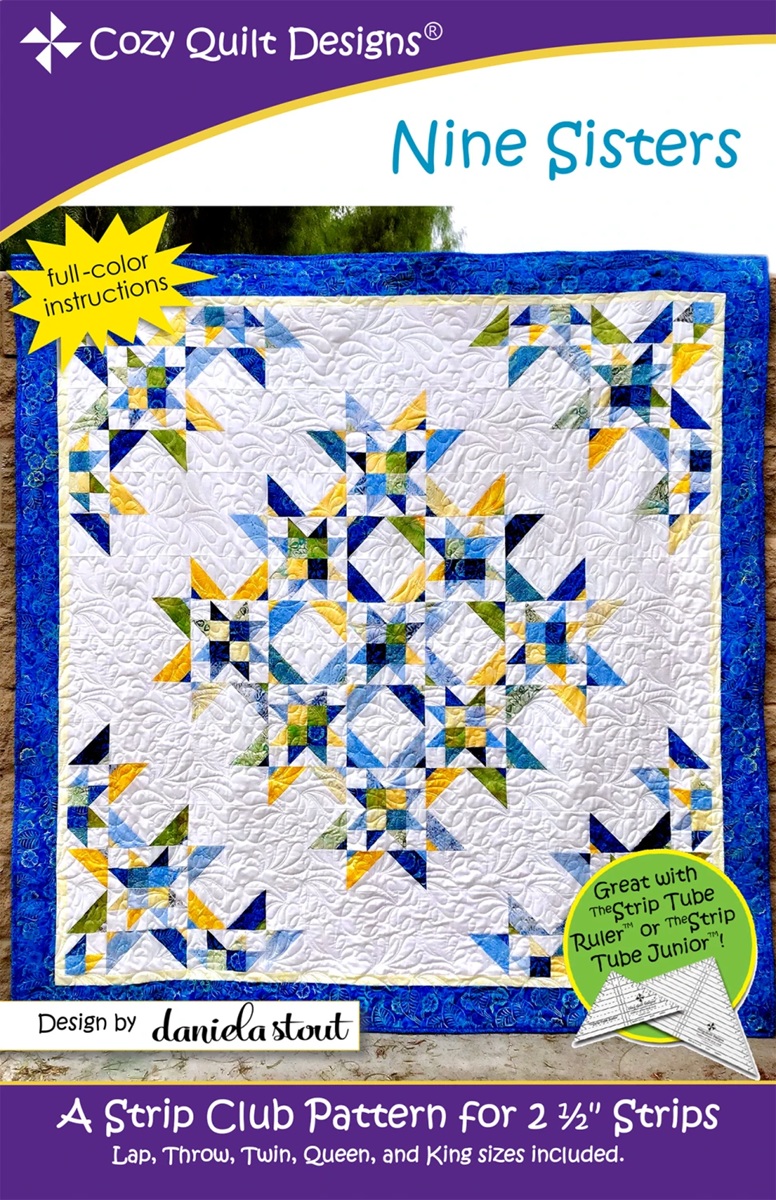 Nine Sisters Quilt Pattern - Quilting with Marianne