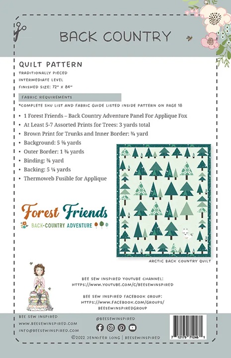Back Country Quilt Pattern - Quilting with Marianne