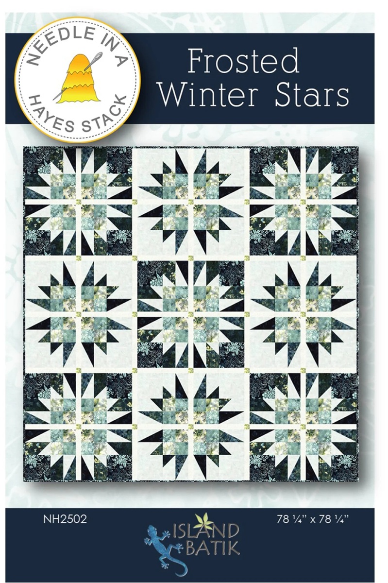 Frosted Winter Star Quilt Pattern - Quilting with Marianne