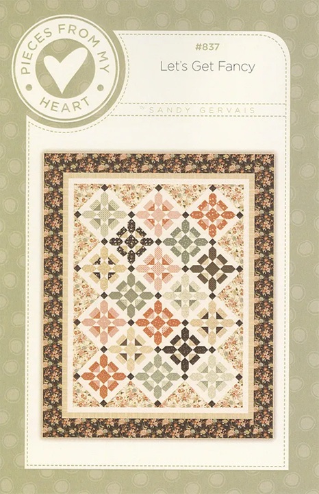 Let's Get Fancy Quilt Pattern - Quilting with Marianne